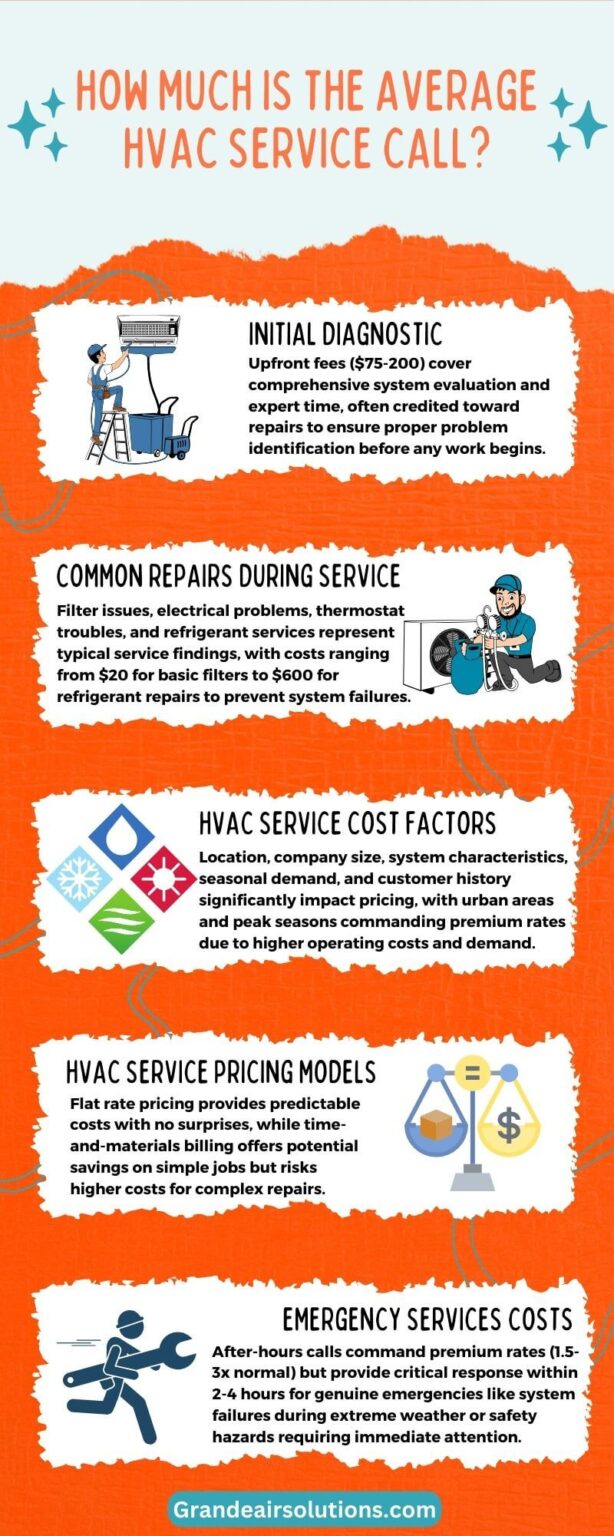 How Much is the Average HVAC Service Call? - Grande Air Solutions